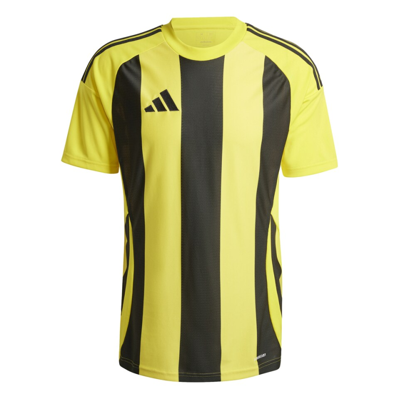 ADIDAS STRIPED 24 JERSEY TEAM YELLOW BLACK – Team Sport Direct