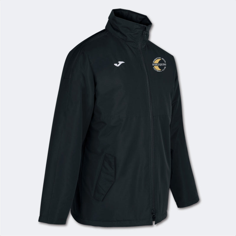 Bemerton Heath Harlequins Bench Jacket Black – Team Sport Direct