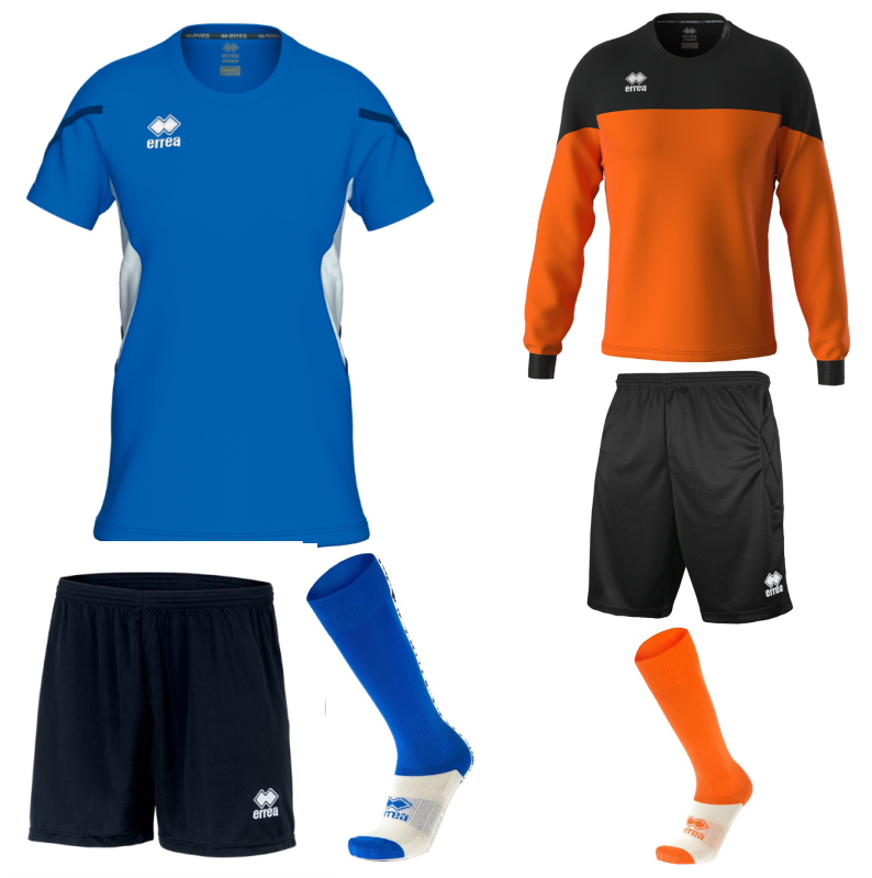 ERREA CORINNE WOMENS KIT BUNDLE BLUE WHITE NAVY – Team Sport Direct