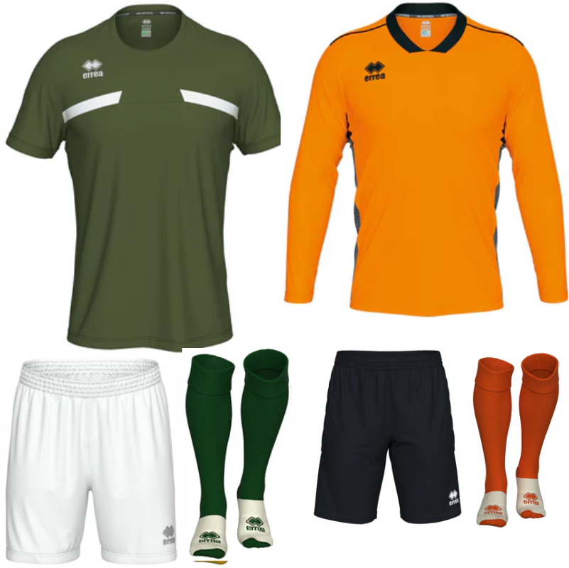 ERREA MARK KIT BUNDLE MILITARY GREEN – Team Sport Direct