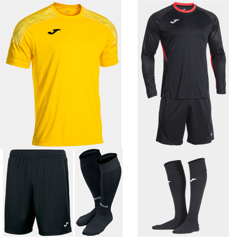 JOMA CHAMPIONSHIP VIII KIT BUNDLE YELLOW – Team Sport Direct
