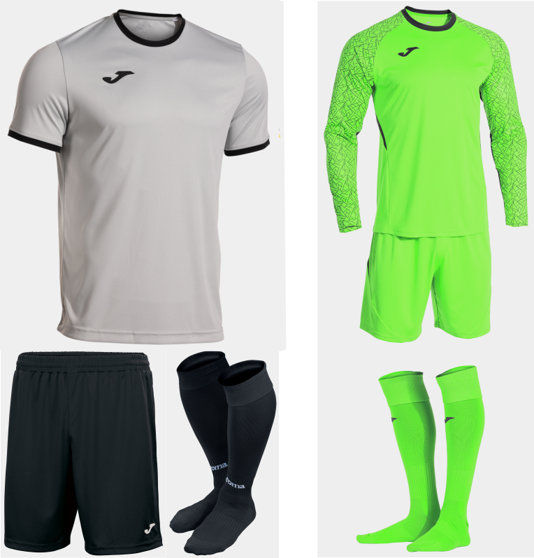 JOMA COMBI PREMIUM KIT BUNDLE MEDIUM MELANGE BLACK – Team Sport Direct