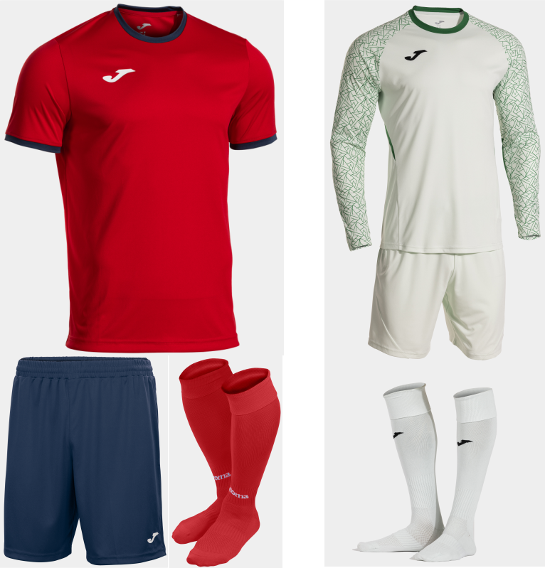 JOMA COMBI PREMIUM KIT BUNDLE RED DARK NAVY – Team Sport Direct