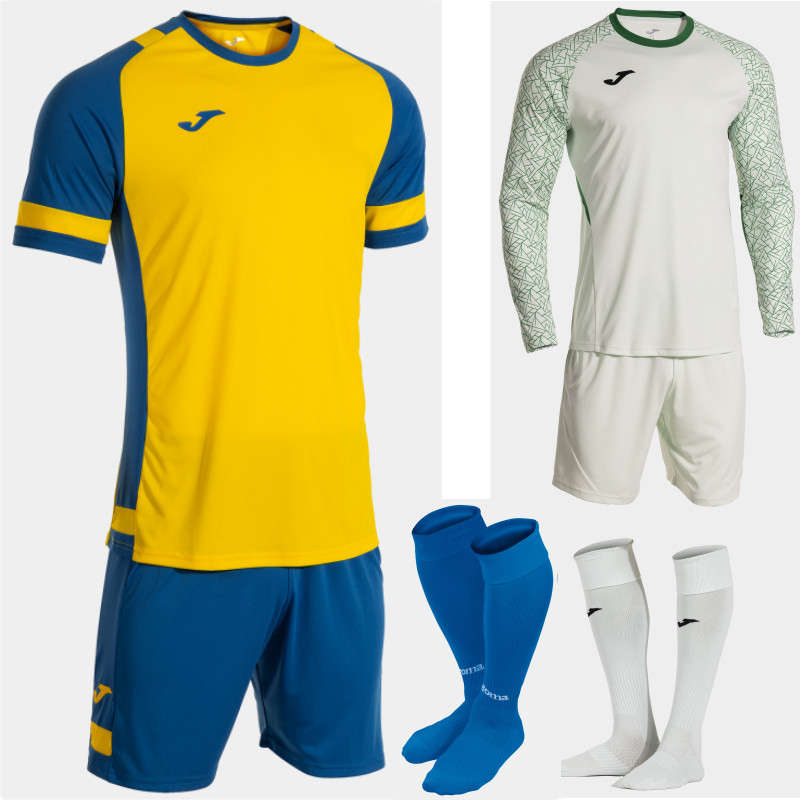 JOMA LIDER KIT BUNDLE YELLOW ROYAL – Team Sport Direct