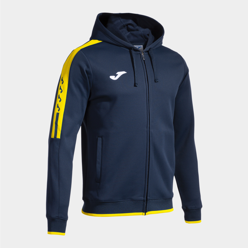 JOMA OLIMPIADA HOODIE JACKET DARK NAVY YELLOW – Team Sport Direct