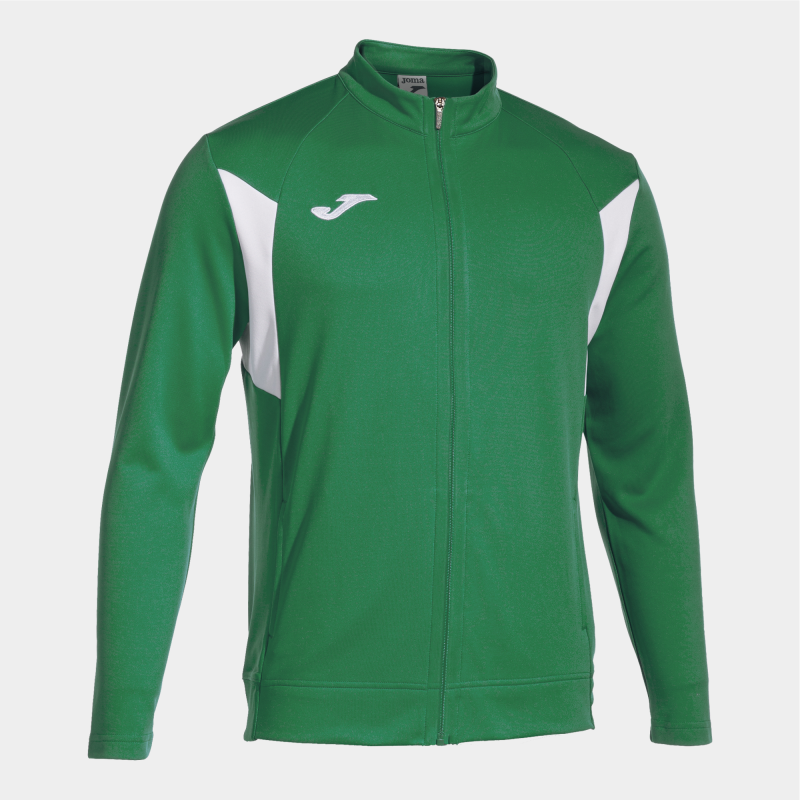 JOMA WINNER III JACKET GREEN MEDIUM WHITE – Team Sport Direct