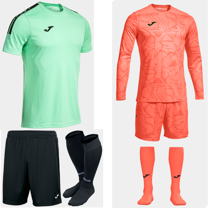 Joma Olimpiada Kit Bundle Cabbage Black – Team Sport Direct