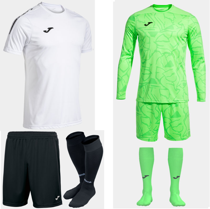 Joma Olimpiada Kit Bundle White – Team Sport Direct