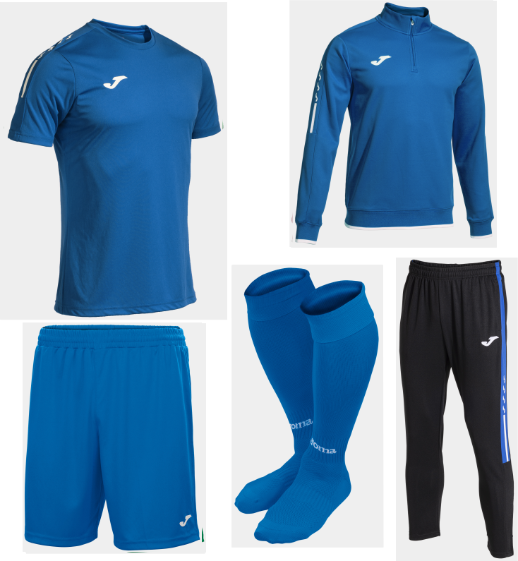 JOMA OLIMPIADA TRAINING BUNDLE ROYAL WHITE – Team Sport Direct