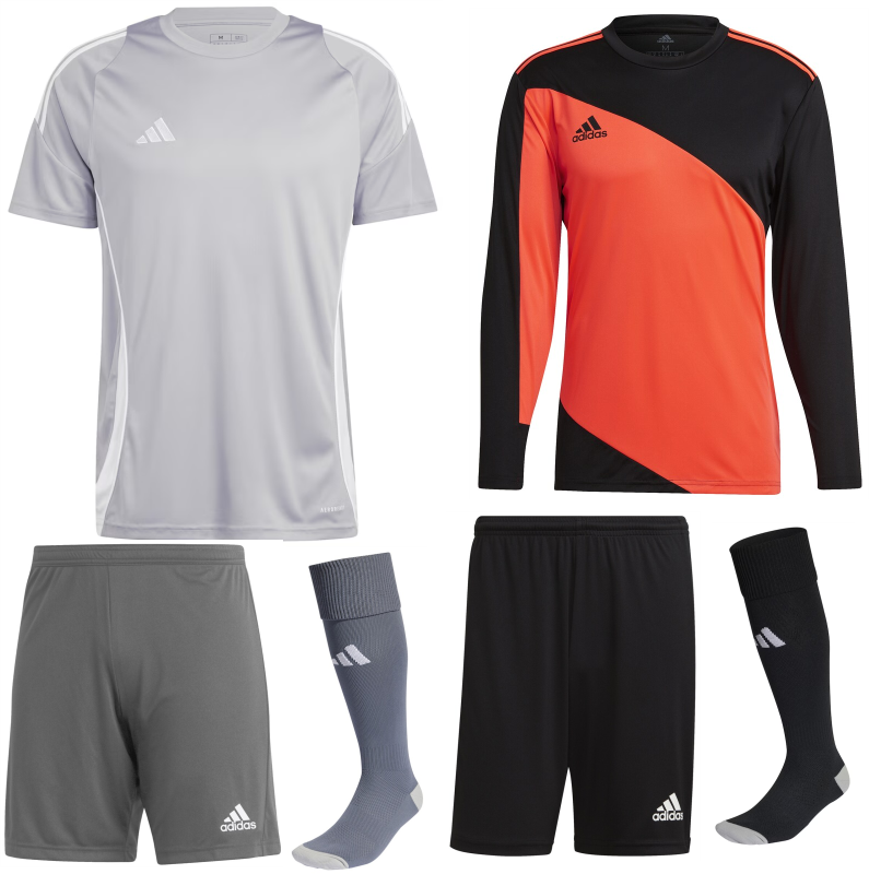 ADIDAS TIRO 24 KIT BUNDLE GREY – Team Sport Direct