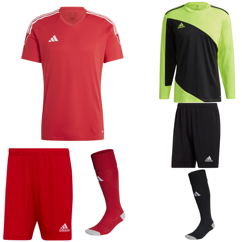 ADIDAS TIRO 23 SS KIT BUNDLE TEAM POWER RED/WHITE – Team Sport Direct