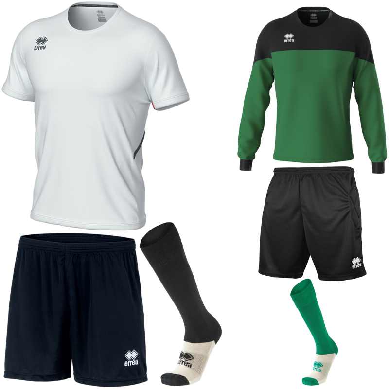 ERREA MARVIN SS KIT BUNDLE WHITE – Team Sport Direct