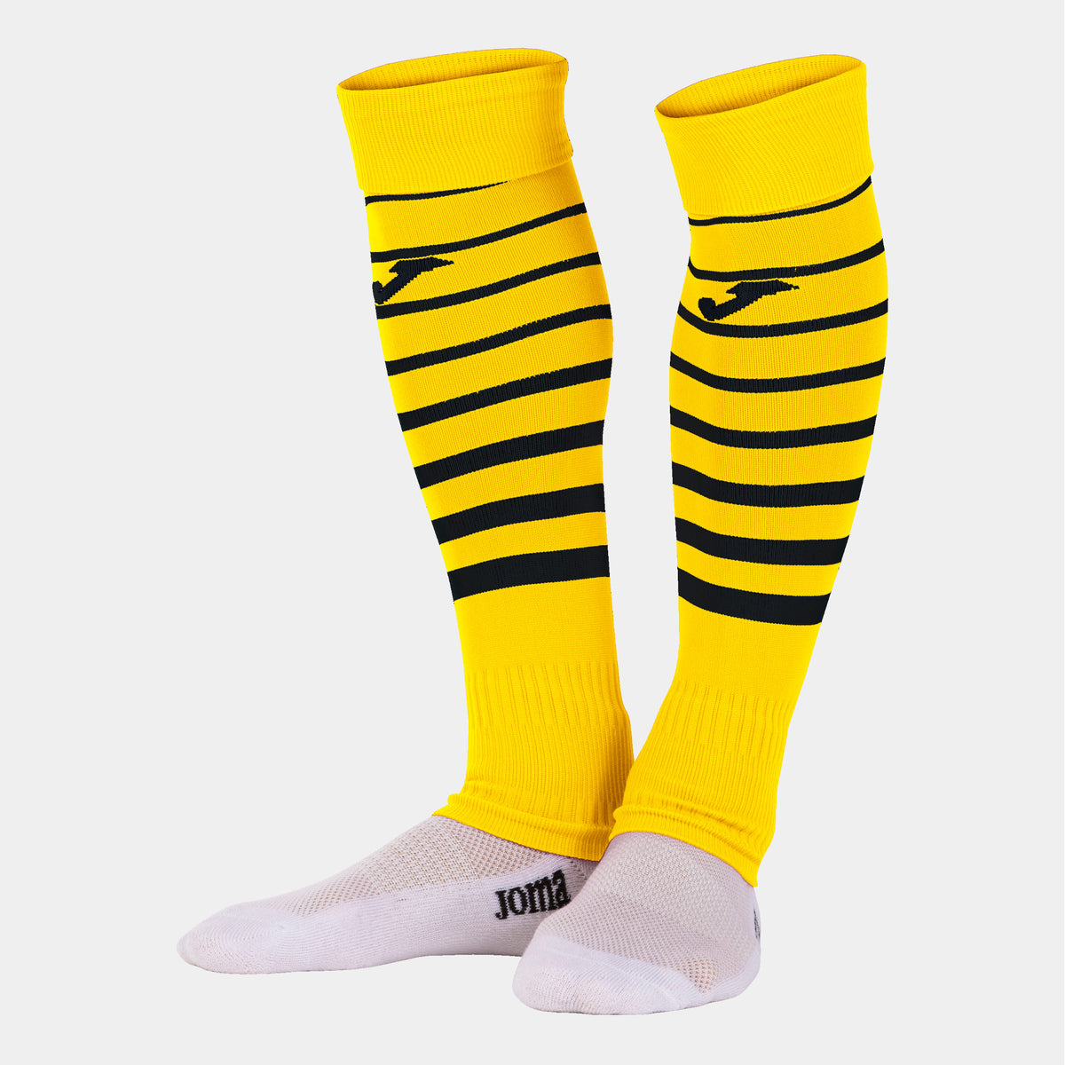 JOMA PREMIER II LEG SOCK YELLOW BLACK – Team Sport Direct